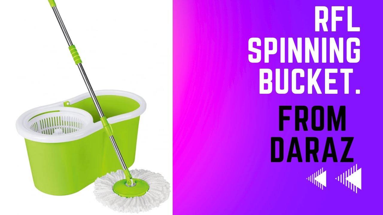 Spin Mop Tutorial And Review For Magic 360 Spin Easy Mop With Wheels.Daraz থেকে আনলাম spin ...
