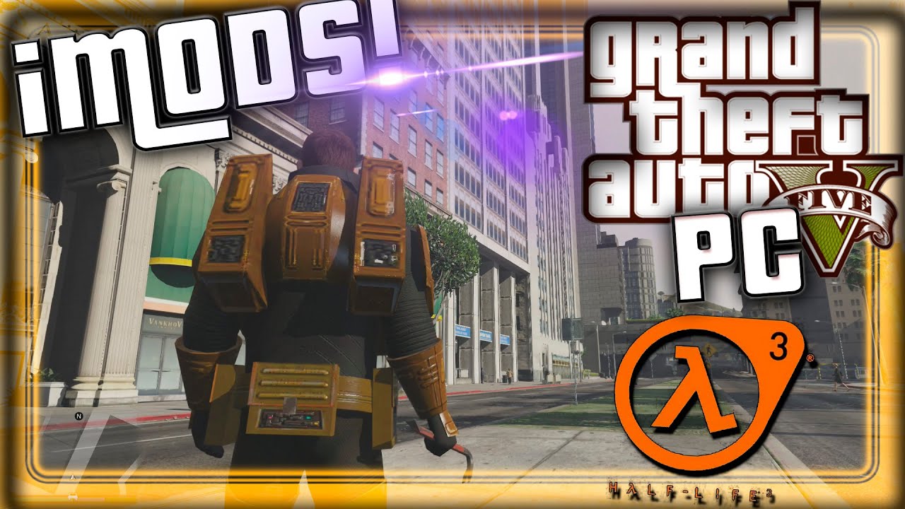 GTA 5 PC - MOD - HALF LIFE en GTA. ¡TRAJE DE GORDON FREEMAN! - YouTube