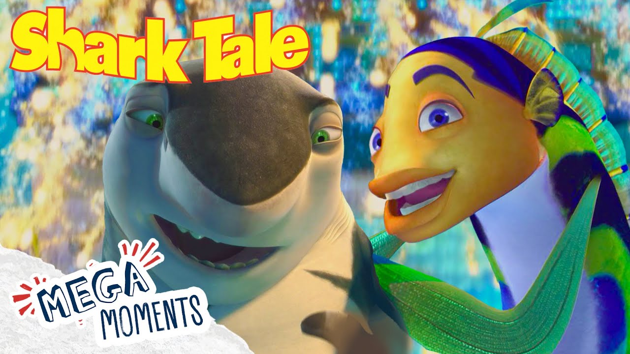 Oscar the Shark Slayer! 🦈 | Shark Tale | Movie Moments | Mega Moments ...