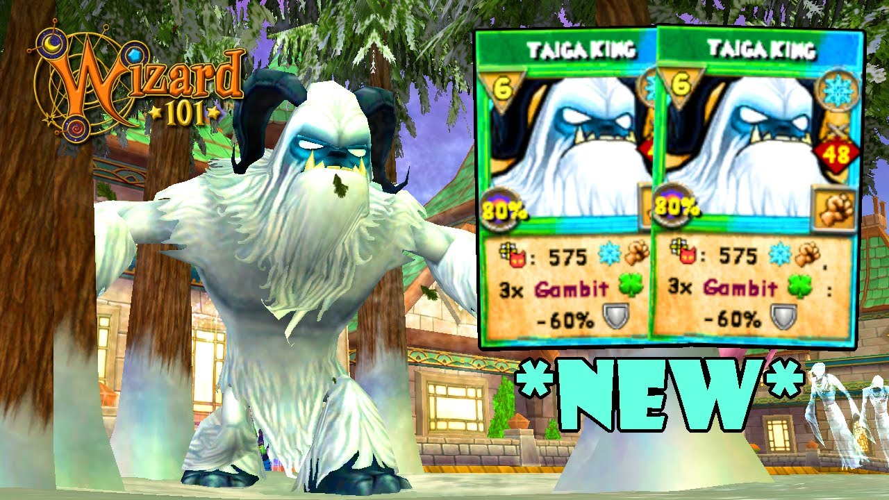 Wizard101 Level 170 Life PvP: *NEW* ICE FOREST LORD Fusion Spell Is ...