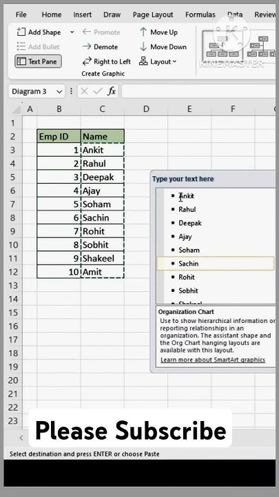Use of Smart Art #excel #shortsfeed #shorts #exceltips #excelformula - YouTube