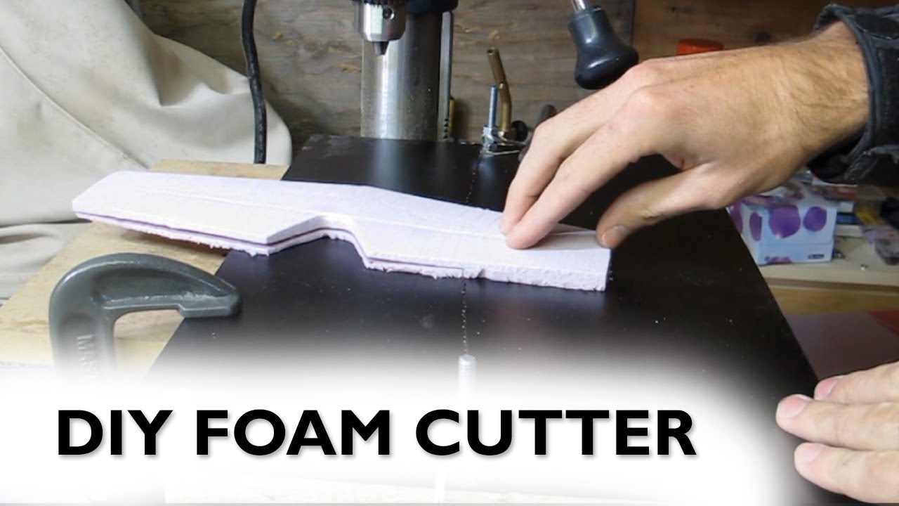 Homemade Foam cutter - YouTube