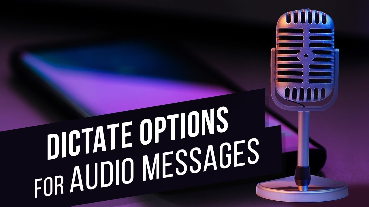 How To Dictate Audio Messages On IPhone YouTube How To Dictate Audio Messages On IPhone YouTube