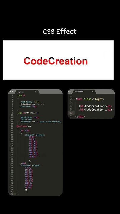 css Effect - YouTube