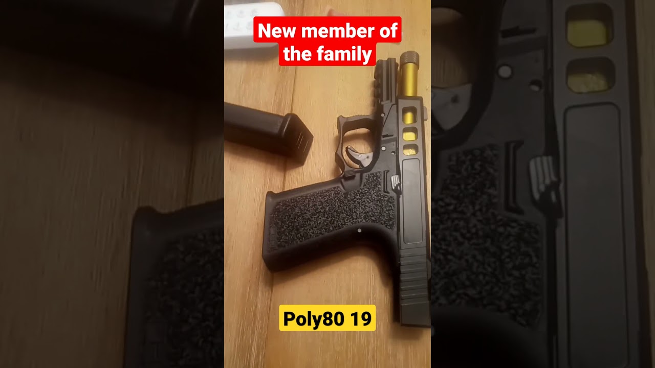 poly 80 Glock 19 (new addition to arsenal) - YouTube