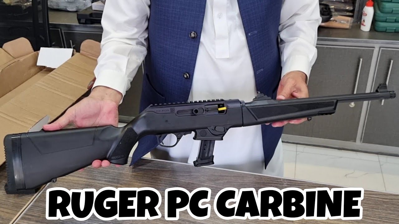 RUGER PC CARBINE 9MM LUGAR RIFLE REVIEW AND UNBOXING. - YouTube