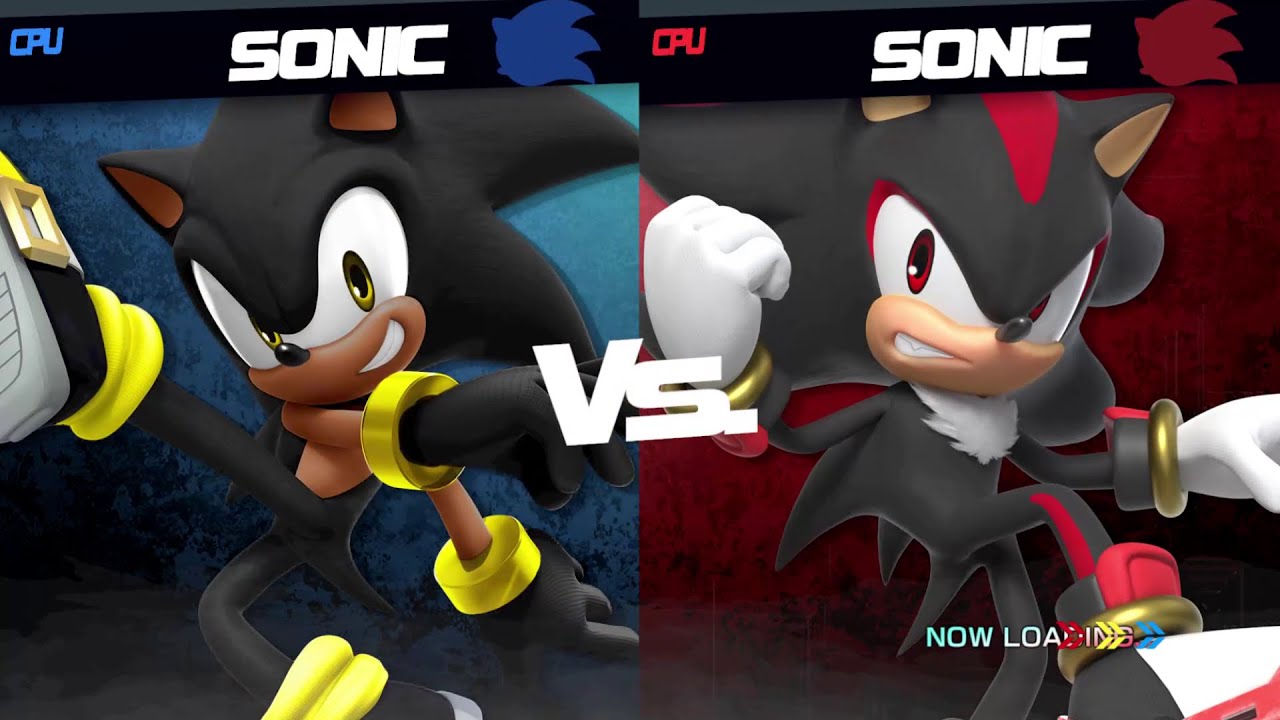 BLM Sonic vs Shadow: Super Smash Bros Ultimate Mods Quickie - YouTube