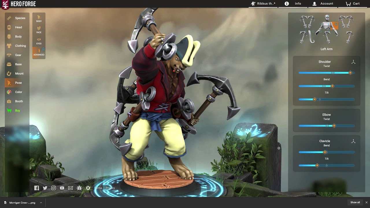 The Rat King: Hero Forge build - YouTube