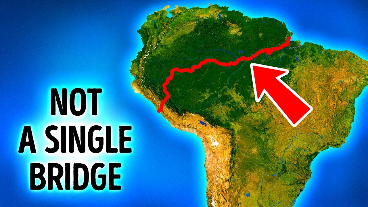 Why There Are No Bridges Over the Amazon River - YouTube