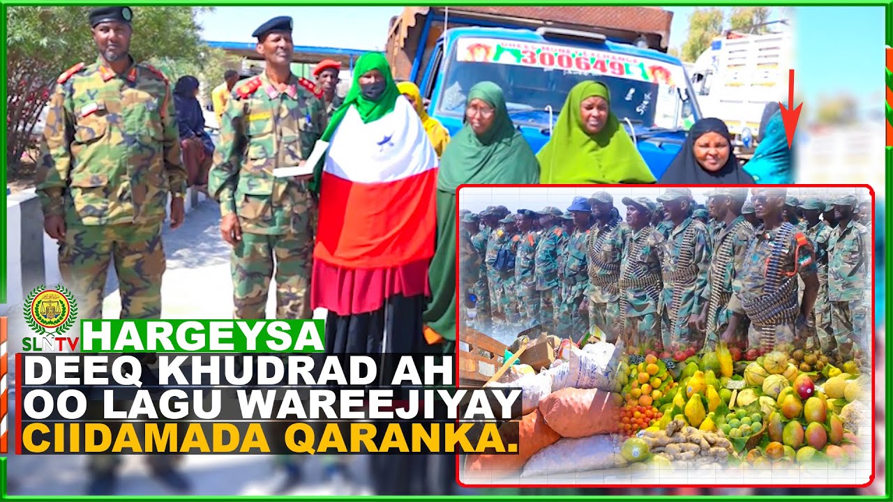 Haweenka Suuqa Gobannimo ee Quud iyo adeeg oo deeq khudrad ah ku ...