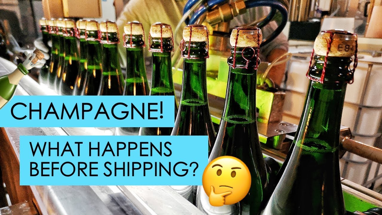 Champagne - How to disgorge a bottle of Champagne? by BJRAW - YouTube