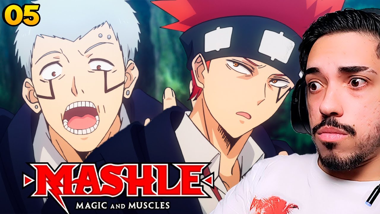 SILVA VS DOT BARRET | MASHLE: MAGIC AND MUSCLES EPISÓDIO 4 REACT - YouTube