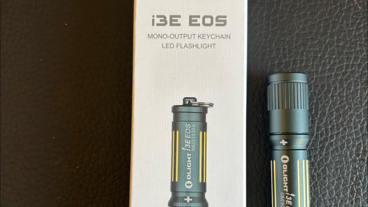 Olight 3E EOS Keychain Flashlight - YouTube