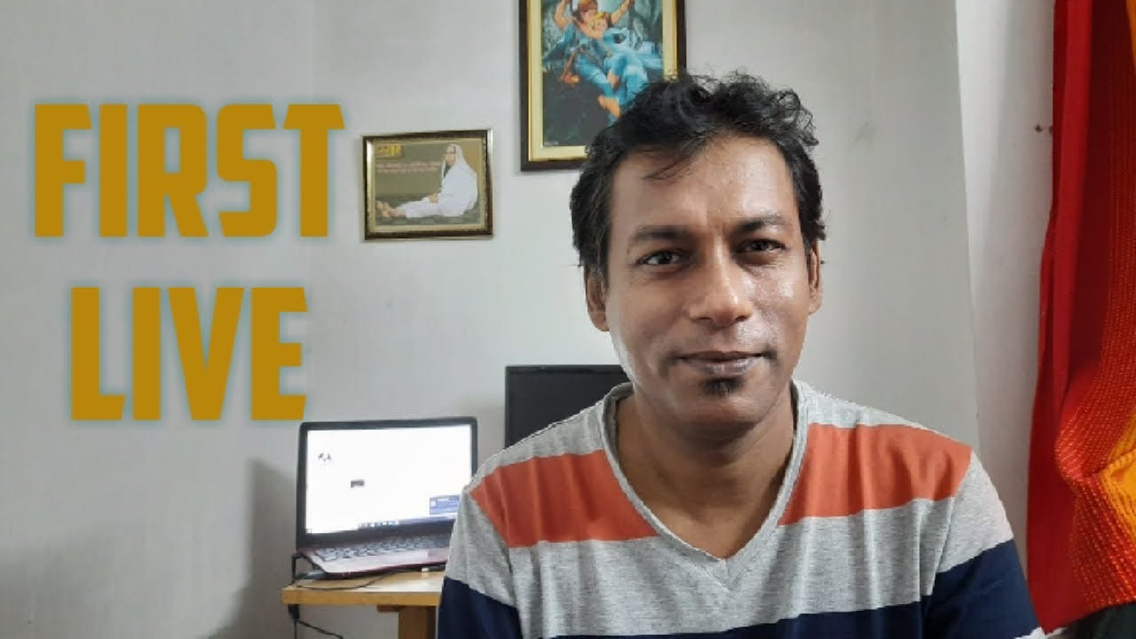 My First Live - YouTube