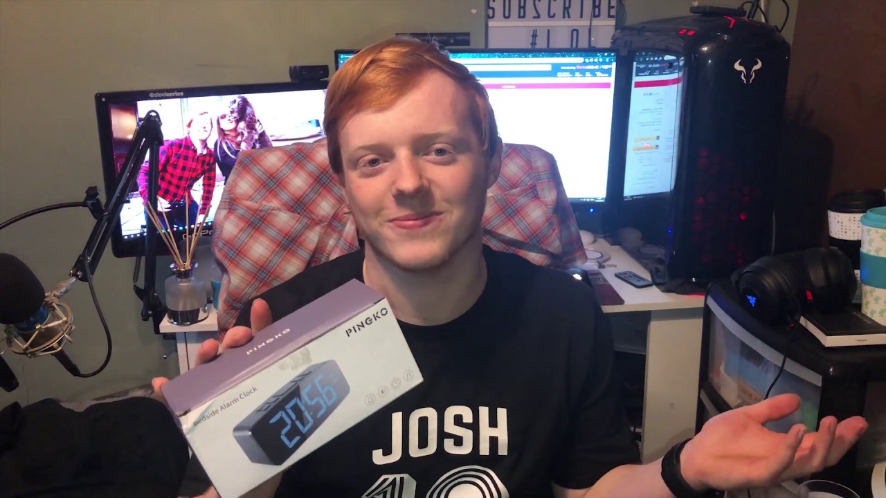 A pretty cool Digital Alarm clock by Pingko - YouTube