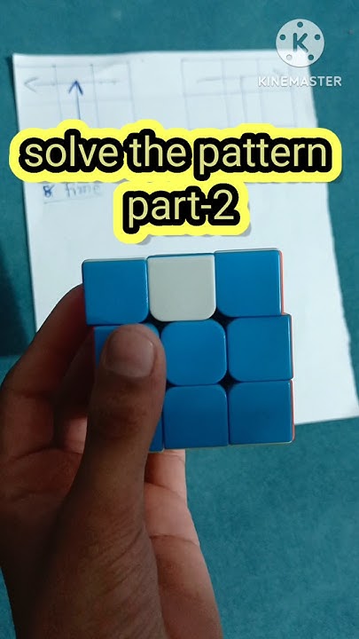Difficult pattern solve try - YouTube
