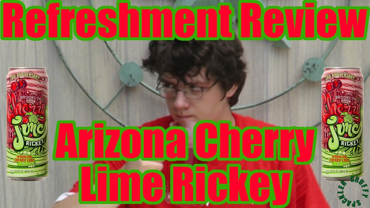 Refreshment Review - Arizona Cherry Lime Rickey - YouTube