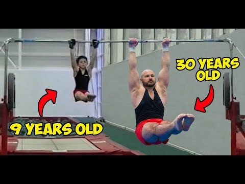 Attempting my 9 year old Gymnastics Routines!! - (21 years later)