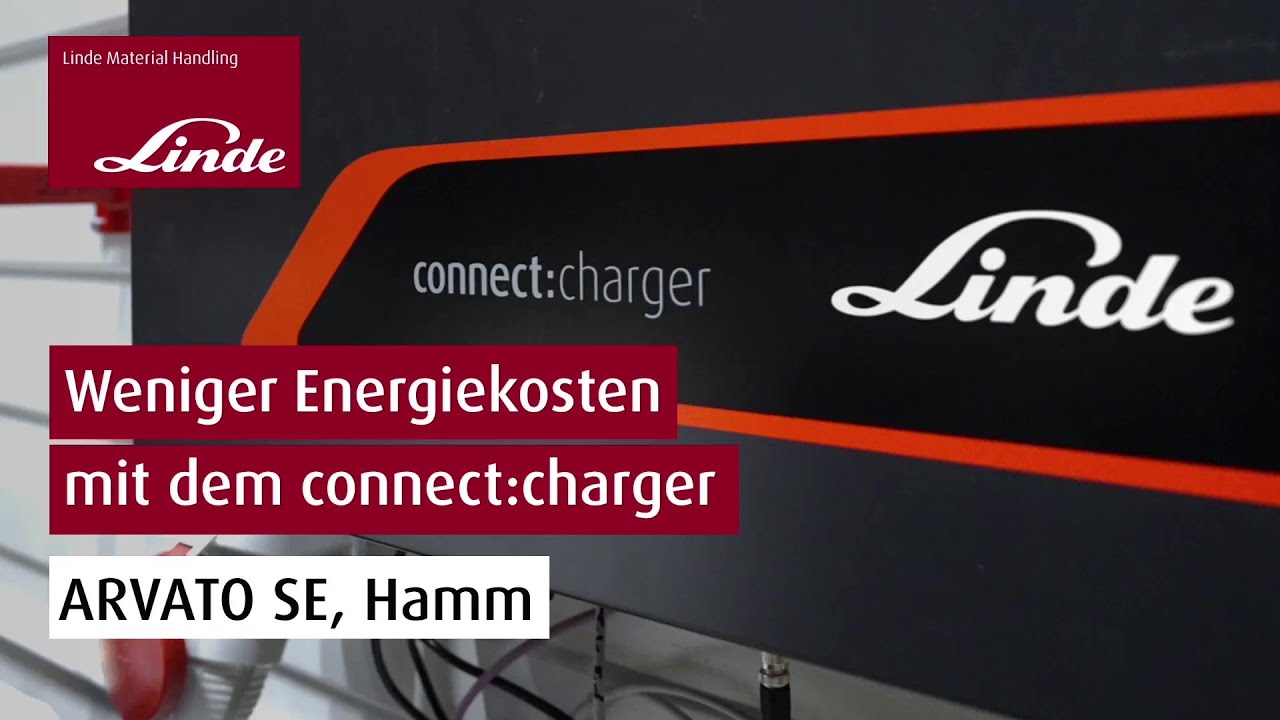 Linde connect:charger im Einsatz bei Arvato SE – Effizient laden, Kosten senken, Flotte ...