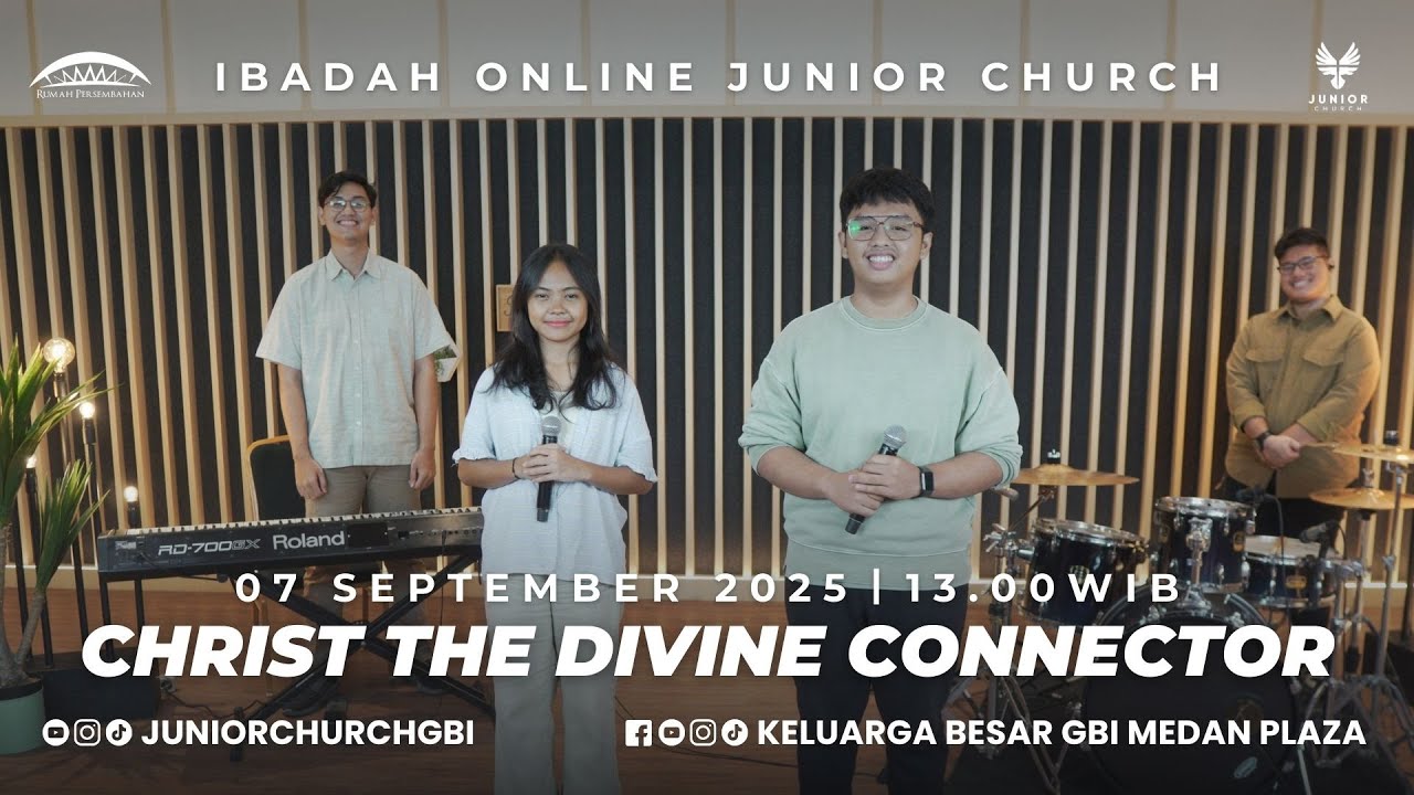 Junior Church Online 07 September 2025 | Pkl. 13.00 WIB - YouTube