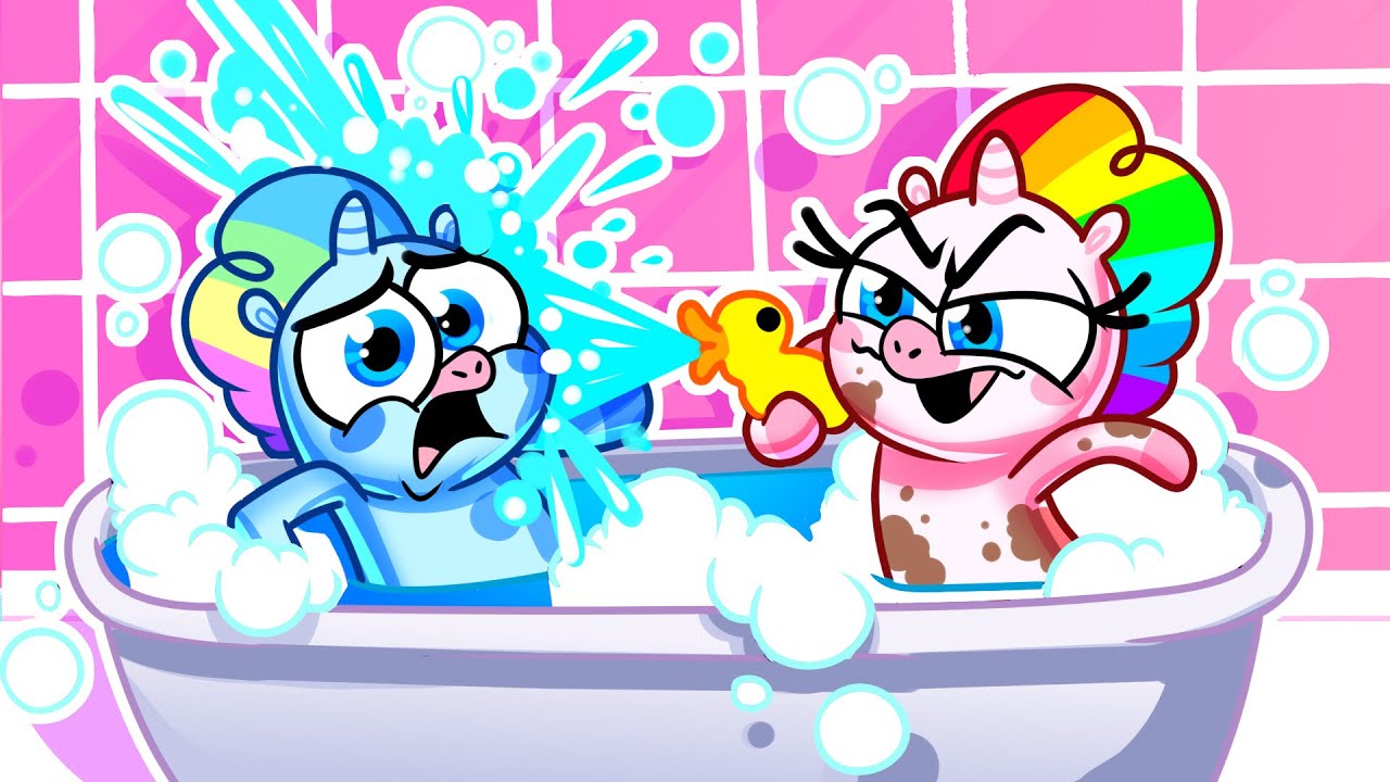 Children's BATH Song & More Cartoons for Kids by BI BA BOOM! - YouTube