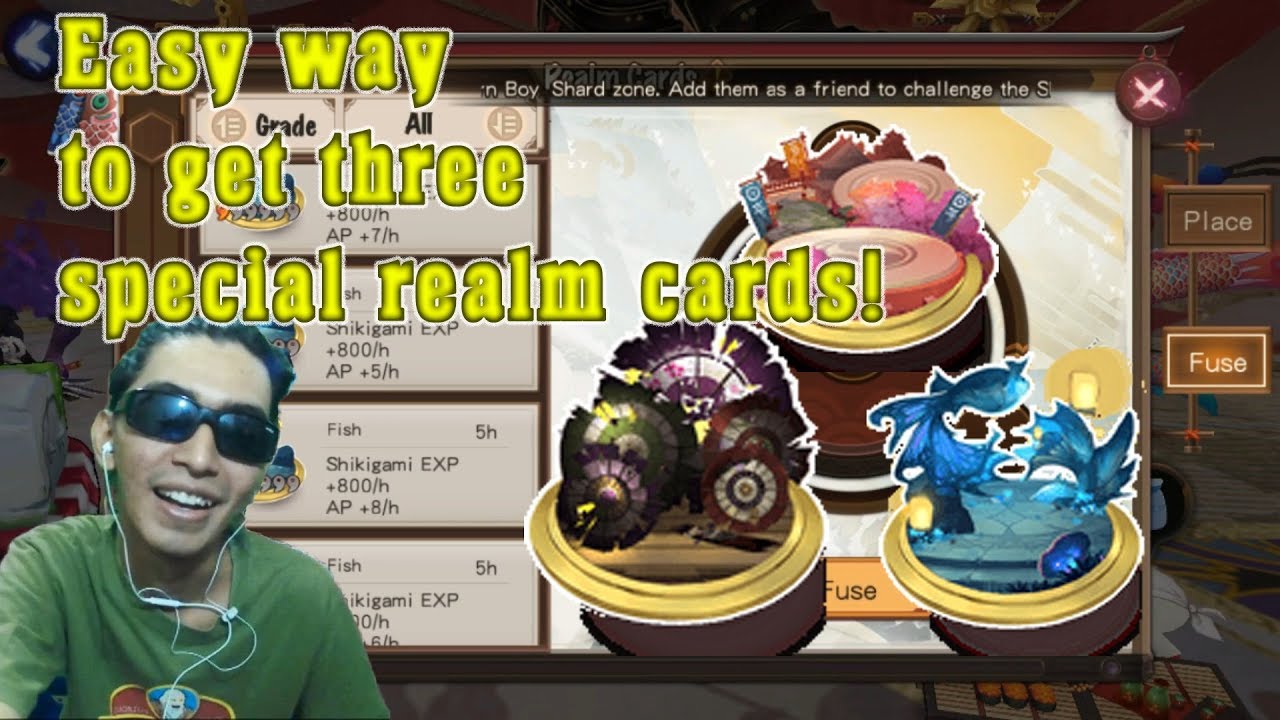 How to Fuse Realm cards correctly with my Style in Onmyoji Global - YouTube