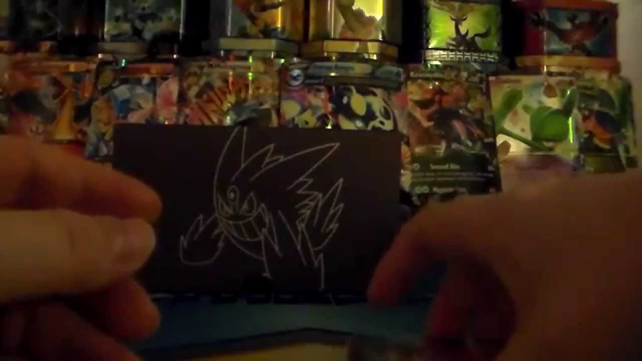 Mega Gengar Pokemon Cards Elite Trainer Box - YouTube