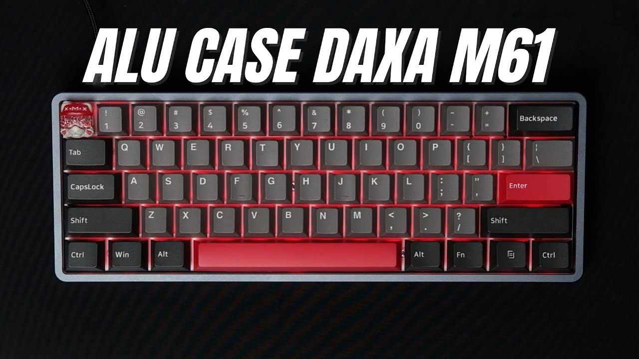 Tutorial Modding Rexus Daxa M61 Aluminium Case Sampe Enak! - YouTube