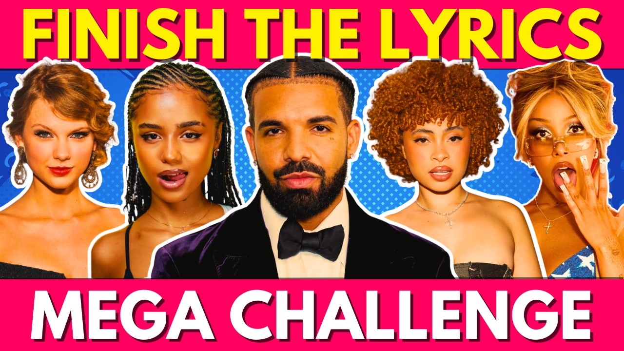 FINISH THE LYRICS & MORE - 2024 Most Viral Songs 📀 Mega Challenge 📢 ...