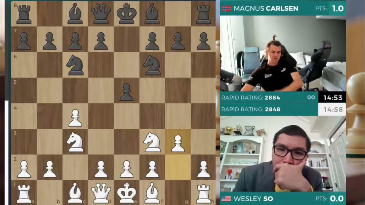 WHAT A MATE!! Wesley So vs Magnus Carlsen || Aimchess Rapid 2023 - R2 - YouTube