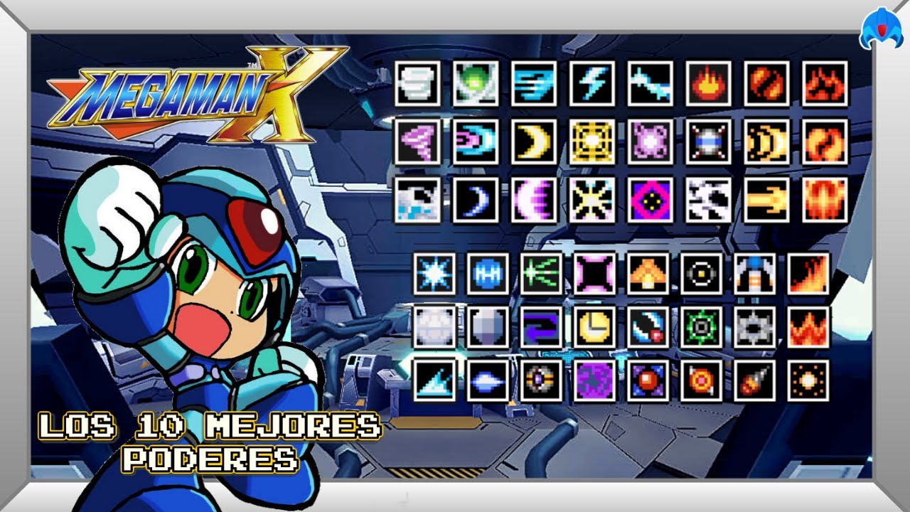 Top 10 Mejores Poderes de Mega Man X - YouTube