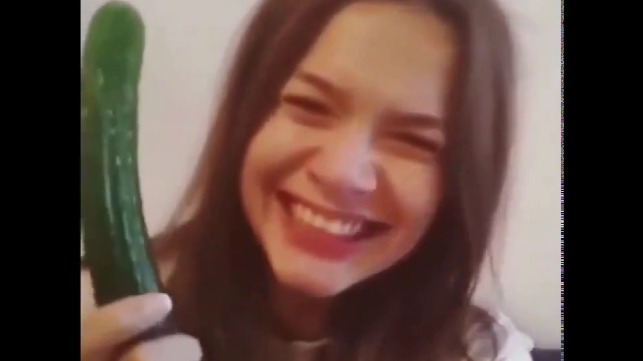 Girl And Cucumber - YouTube
