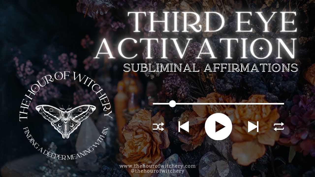 Third Eye Activation Subliminal | Awaken Intuition & Enhance Psychic ...