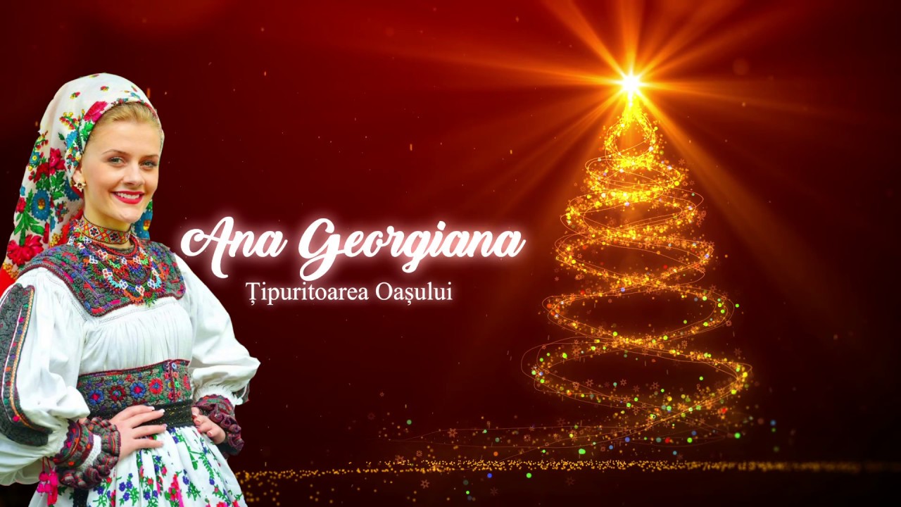 Țipuritoarea Oașului Ana Georgiana vă urează Crăciun Fericit ! - YouTube