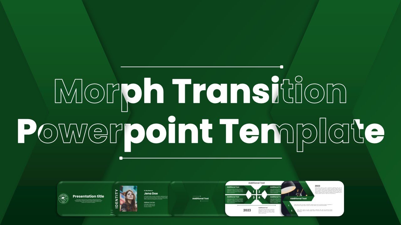 Morph Transition PPT Template. AUTO DIPUJI DOSEN!! | FREE DOWNLOAD ...