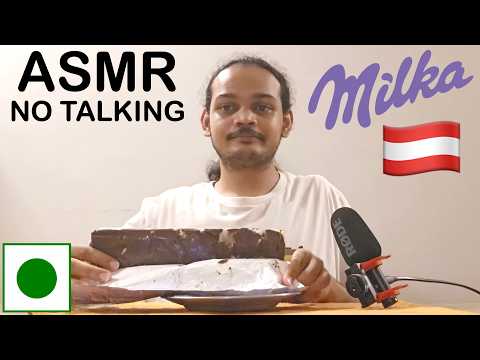 ASMR MILKA 🇦🇹 *LARGE CHOCOLATE BAR* (NO TALKING)