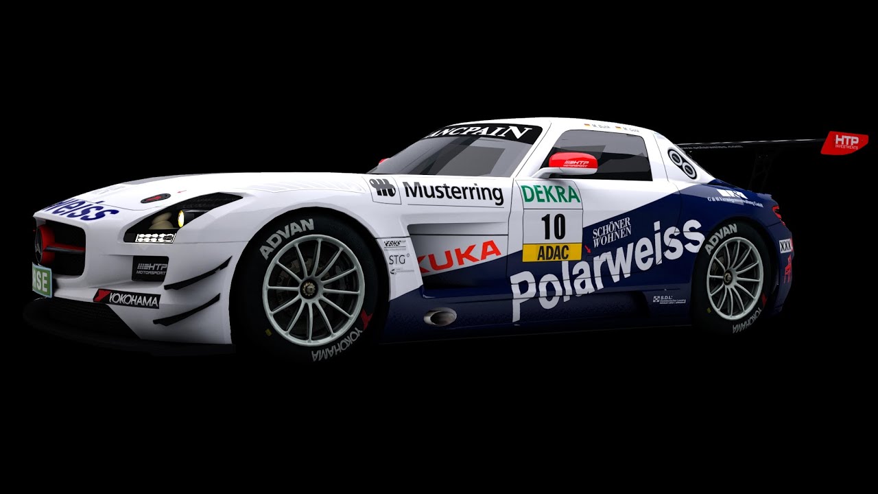 RACEROOM MERCEDES BENZ SLS GT3 AUTODROM MOST #simracing #raceroom #gt3 ...