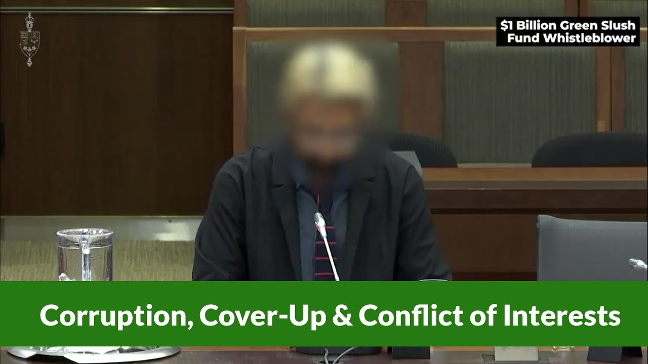 Corruption, cover-up & conflict of interests revealed by whistleblower ...