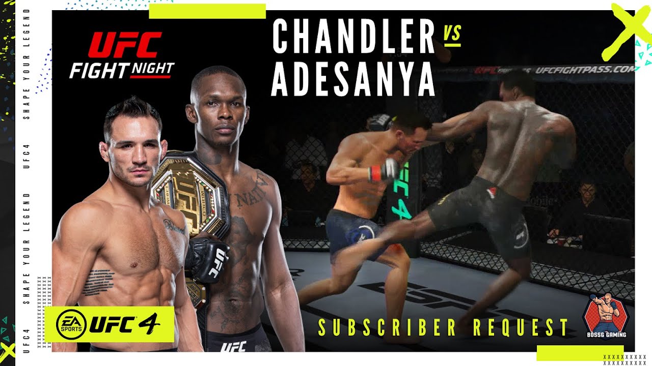 IRON Michael Chandler vs IZZY The Last Style Bender! UFC 4 - YouTube