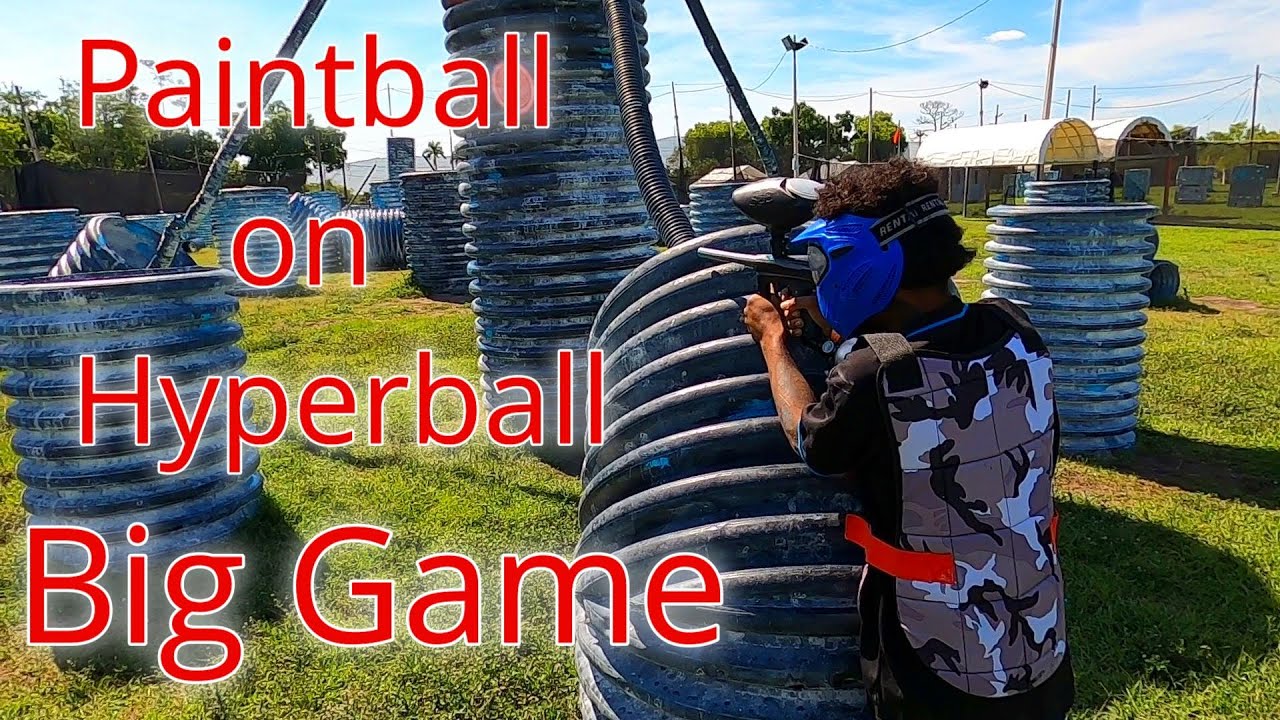Paintball on Hyperball (Big Game) - YouTube