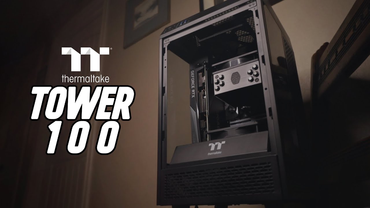 Thermaltake The Tower 100 PC Build (Review & Unboxing)- RTX 3070 / x570 ...