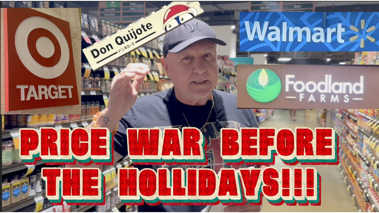 🇺🇸Hawaii Grocery Price Battle! Price War before the Holidays !!! - YouTube