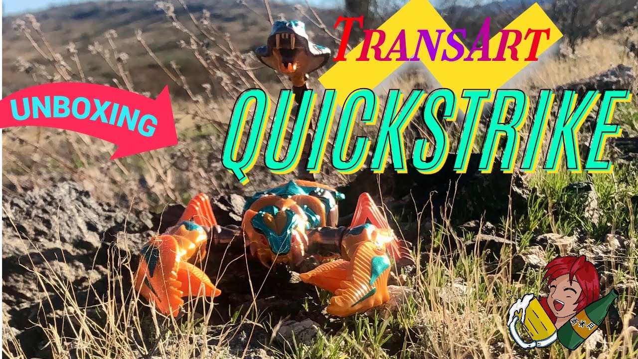 Unboxing TransArt BWM13 Beast Wars Quickstrike - YouTube