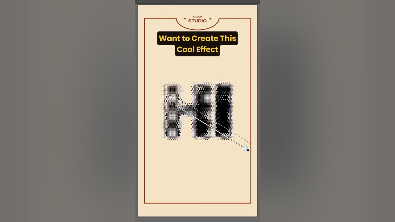 Here’s How To Create a Bitmap Effect on Your Texts or Objects #illustratortips # ...
