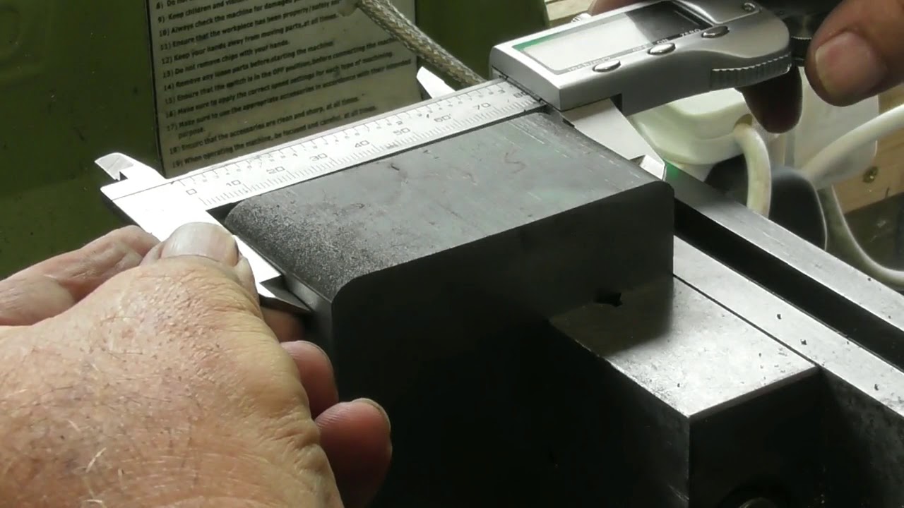 Compound slide replacement block part1 - YouTube