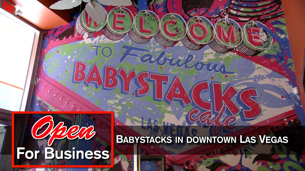A Taste of Something New: Babystacks Cafe Downtown Now Open - YouTube