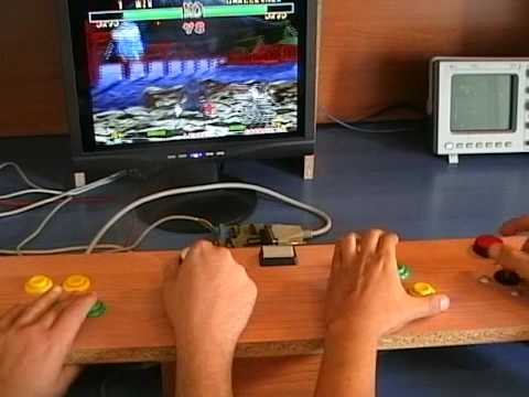 MAME Arcade console in action! - YouTube