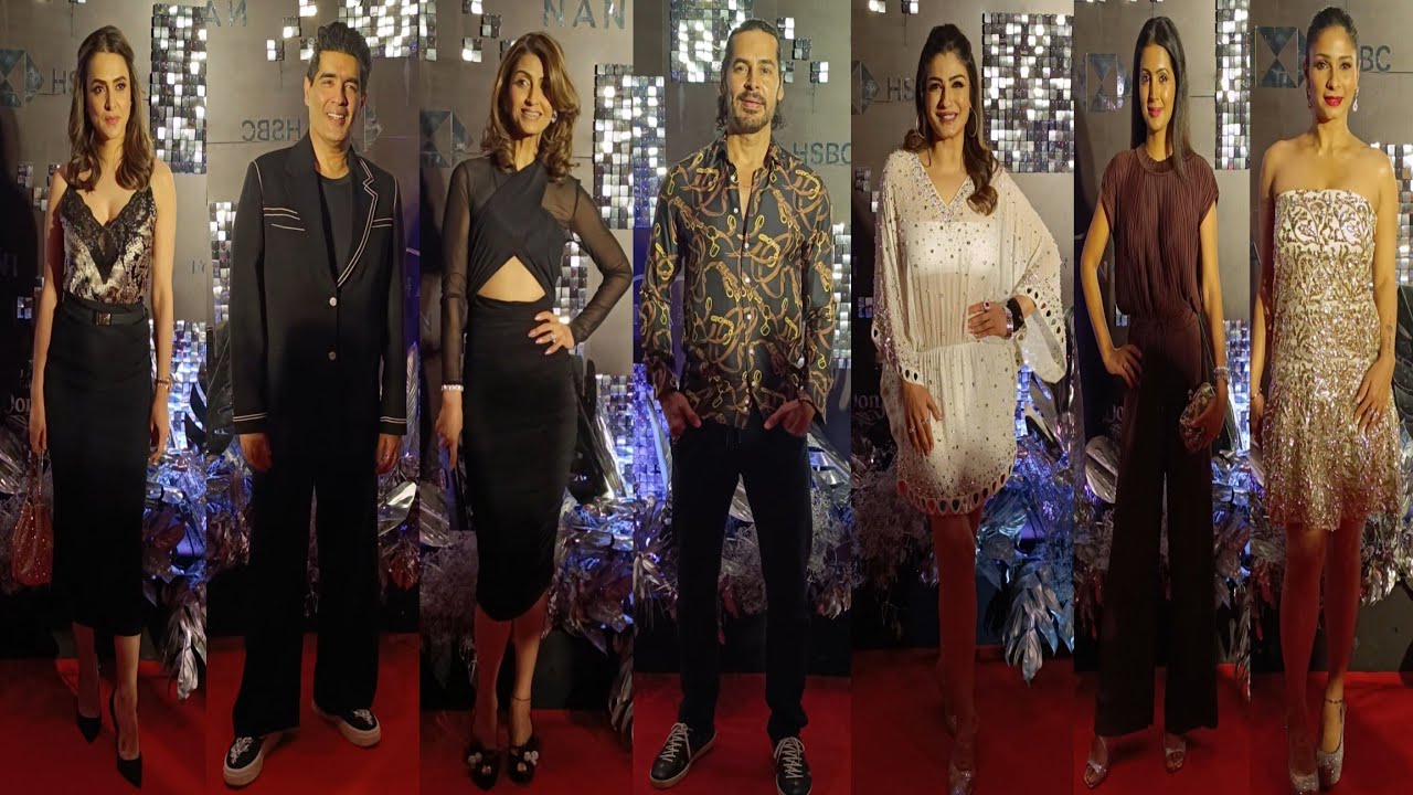 Raveena Tandon, Geeta Basra, Dino M, Manish M & Other at fashion ...