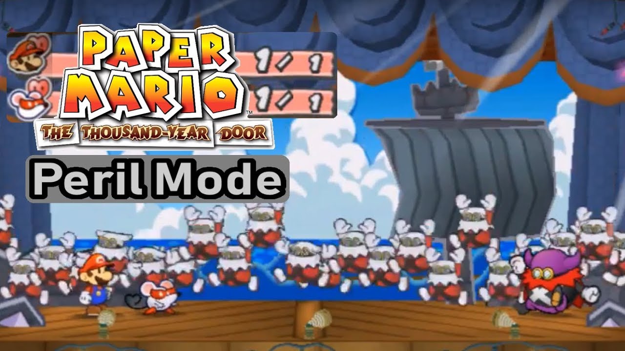 Paper Mario: TTYD - Lord Crump - Peril Mode - YouTube
