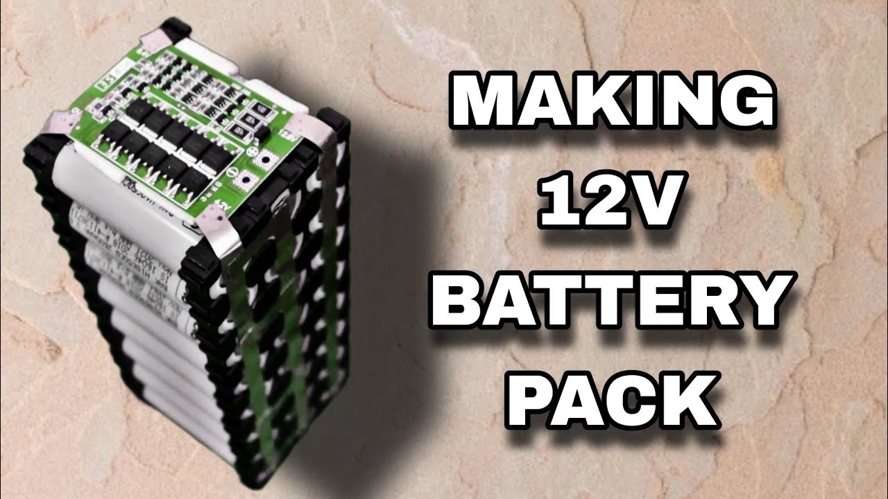 How to make 12v battety pack || high amp || inventor sudhir - YouTube